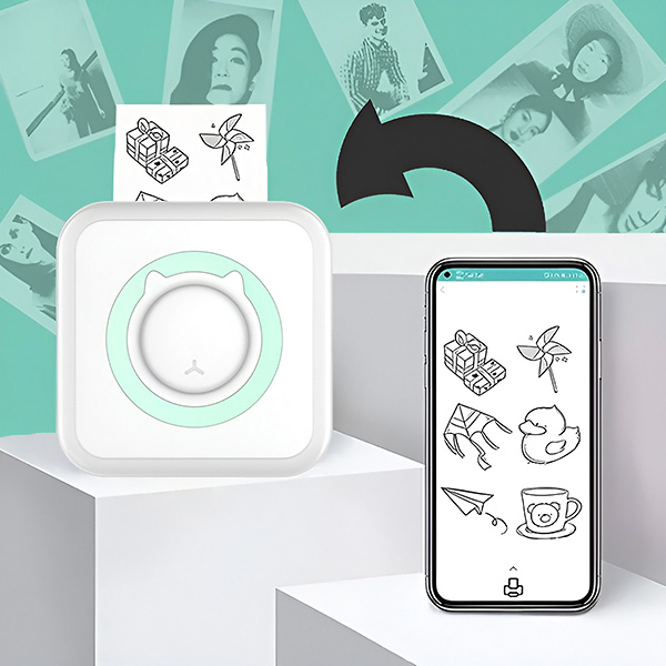 Momentinis išmaniųjų telefonų spausdintuvas | MINIPRINT – vigoexpress.lt